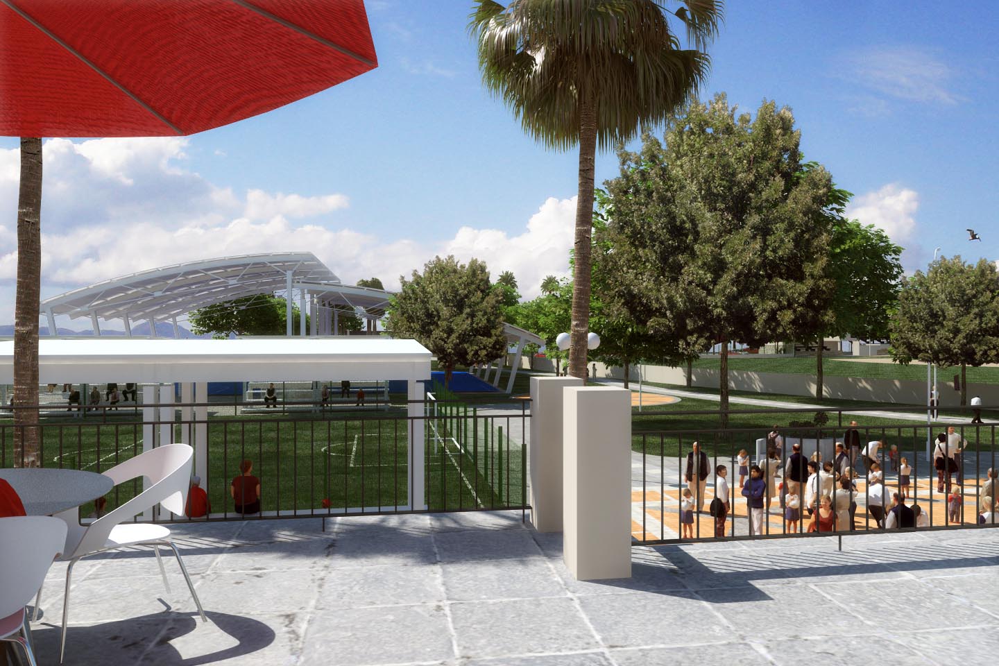 Parque Deportivo - Scalable