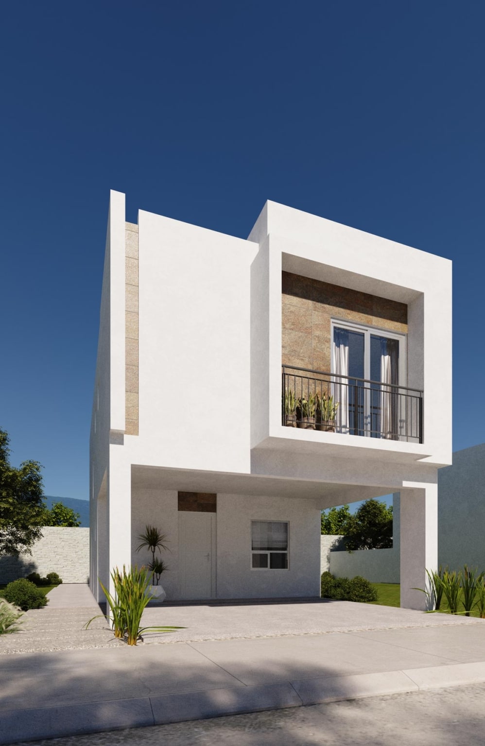 122A render realista 3d mexico modelo de casa 122 - Scalable